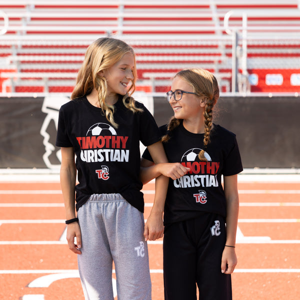 Youth Timothy Christian Soccer T-Shirt - Timothy Christian Schools